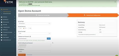 Fxtm Demo Account Opening Guide 2023 Tutorial And Review