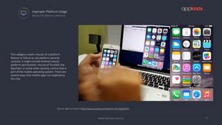 Unicom Conference Mobile Application Security PPT