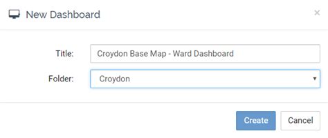 Creating A New Dashboard Dashboard Builder Agol Help