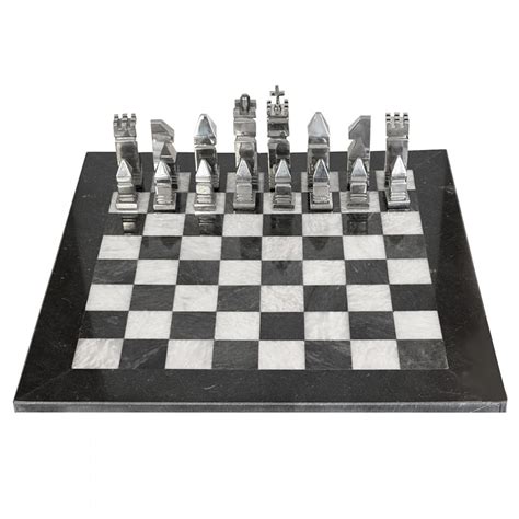 Gucci Vintage Gucci Italian Designer Chess Set In Original Traveling