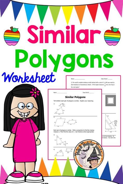 Similar Polygons Worksheet Geometry Word Problems Word Problems