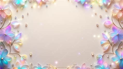 Classy Elegant Floral Powerpoint Background Slidescorner