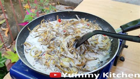 Ginataang Puso Ng Saging Yummy Kitchen
