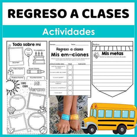 Actividades Para El Regreso A Clases Back To School Activities In