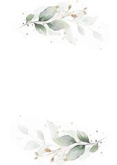 Simple Magnolia Wedding Invitation Template Greetings Island