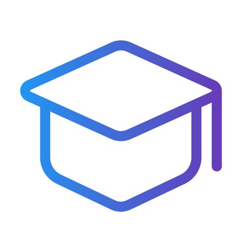 Training Generic Gradient Outline Icon