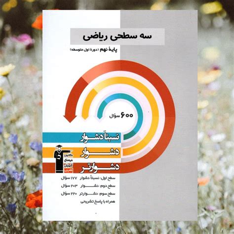 ریاضی پایه نهم سه سطحی قلم چی20 تخفیف و ارسال رایگانموشک بوک خرید