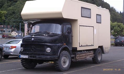Vintage Mercedes Benz La710 4×4 Truck Camper Truck Camper Hq