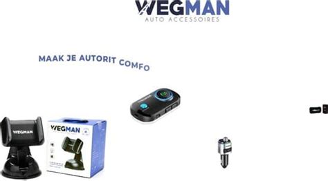 Wegman Bluetooth Fm Transmitter Carkit Autolader Usb C Snellader