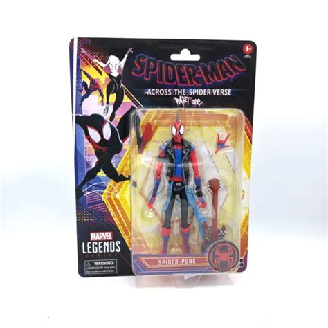 Spider Man Across The Spider Verse Marvel Legends Spider Punk Action
