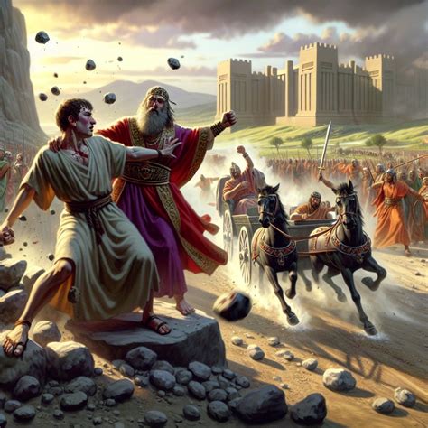 2 Chronicles 1018 Artwork Bible Art