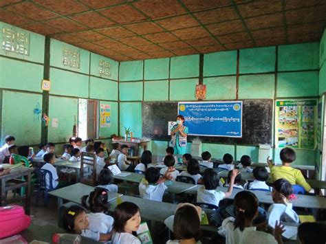 ဆင်ပေါင်ဝဲမြို့၌ ပြည်သူ့ကျန်းမာရေးညီလာခံအကြို အခြေခံပညာမူလတန်းအဆင့် ကျောင်းသား သူများအား ကျန