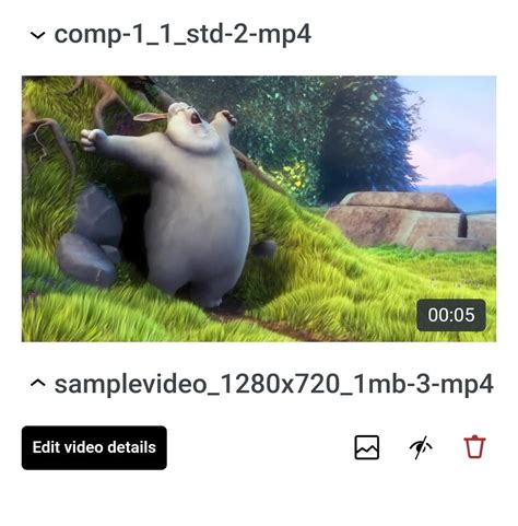 Videopress Enable Quick Actions On Video List For Mobile · Issue