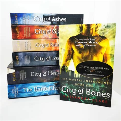 Cassandra Clare The Mortal Instruments Series Books Set 1 6 Bane