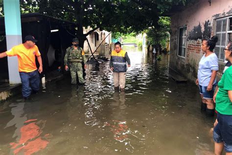Daños en 20 municipios por lluvias PalabrasClaras mx