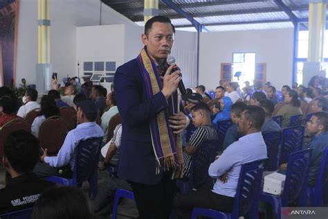 AHY Harap Masyarakat Papua Menerima Proses Hukum Lukas Enembe ANTARA News