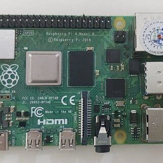 Raspberry Pi 4 Model B Download Scientific Diagram