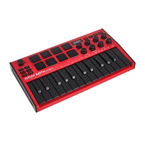 میدی کنترلر AKAI MPK Mini MK Red گالری گلها