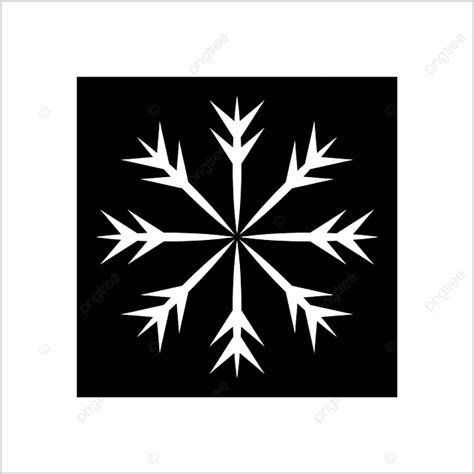 눈송이 아이콘 눈 개요 블랙 상 미술 눈송이 Png 일러스트 및 벡터 에 대한 무료 다운로드 Pngtree
