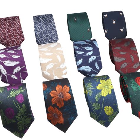 Corbata De Hombre De Alta Calidad Flor Floral Lujo Corbatas De Boda