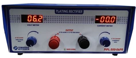 Electroplating Rectifier In Electroplating Rectifier Powertron India