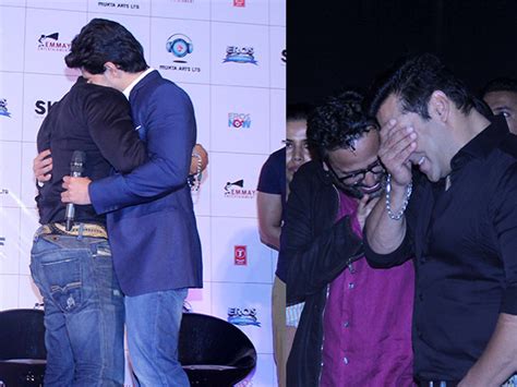 Hero Trailer Launch Pictures Salman Khan Gets Emotional Sooraj