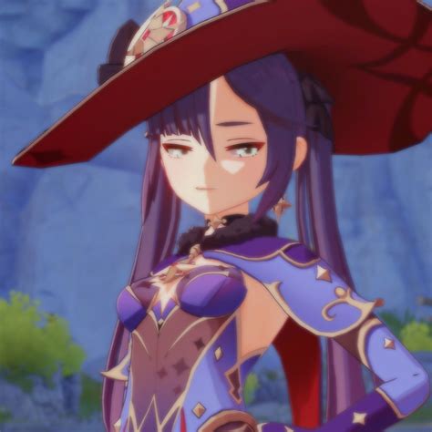 Mona Icon Character Modeling Aesthetic Anime Anime