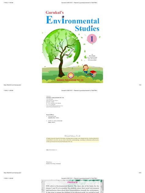 Icse Evs 1 Pdf