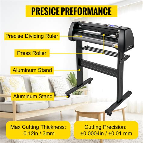 Vevor Vinyl Cutter Machine 28inch Vinyl Plotter Lcd Display Plotter
