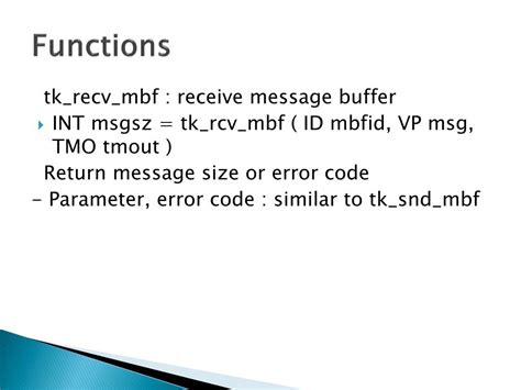 Ppt Message Buffer Powerpoint Presentation Free Download Id2577582
