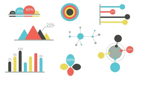 Set Of Infographic Elements Data Visualization Vector Design Template