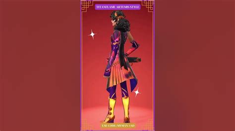 Fortnite Style Titanflame Artemis Style 👕 Youtube