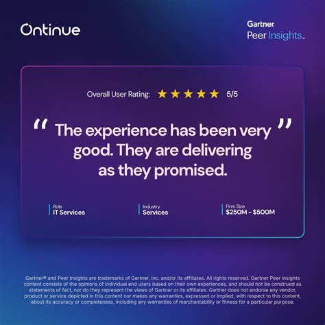 Ontinue On Linkedin Customersuccess Peerinsights Nonstopsecops