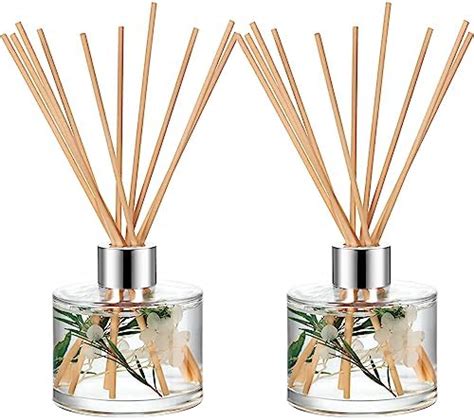Reed Diffuser 4pcs Reed Diffuser Empty Bottles With 20pcs