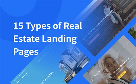 15 Types Of Real Estate Landing Pages Placester
