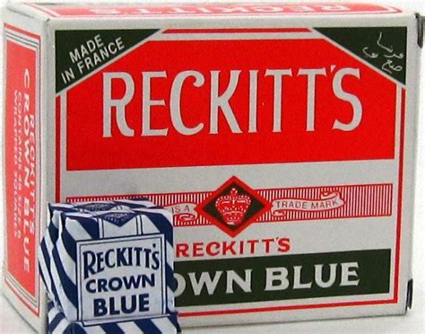 Reckitts Crown Blue Squares
