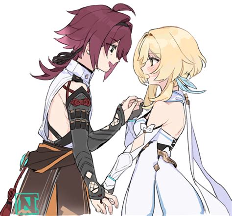 Lumine And Shikanoin Heizou Genshin Impact Drawn By Chococ14 Danbooru