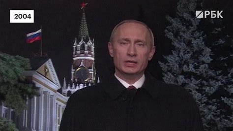 Новогодние обращения Владимира Путина 20 лет назад исполняющий обязанности президента России