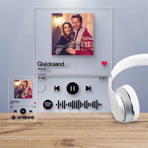 Spotify Glass Music Plaques Scannable Spotify Code Frame With A Free
