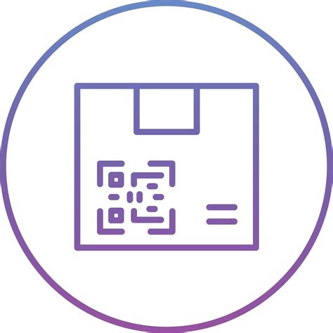 Package Qr Code Vector Icon 38117508 Vector Art At Vecteezy
