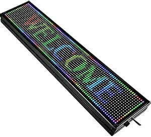 Amazon Com X LED Scrolling Sign Scrolling Message LED Sign With Lighting Modes