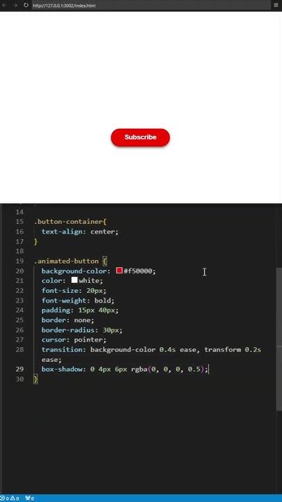 Animated Button Using Html And Css Css Cssanimation Shorts Webdesign