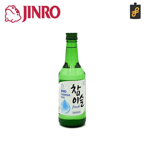 Jinro Chamisul Soju Fresh 360ml 2 Set Flasked Liquor Store