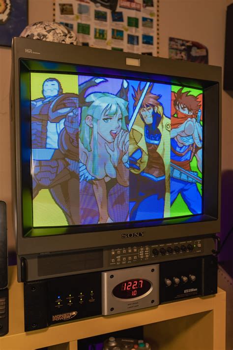 Sony Pvm 20m4u Perfect Size With Some Thiccc Scanlines 😏💦 R Crtgaming
