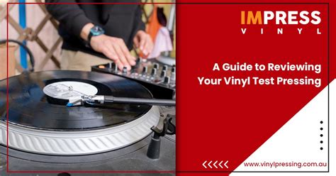 How To Review Vinyl Test Pressing Impress Vinyl