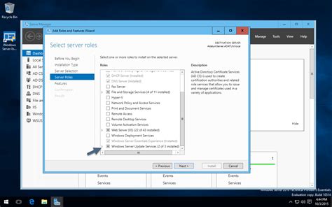 Install And Configure Wsus On Windows Server 2016 Essentials