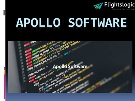 Ppt Apollo Software Powerpoint Presentation Free Download Id 11563962