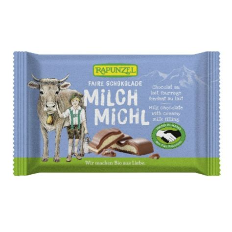 Rapunzel Milk Chocolate Snack 100g