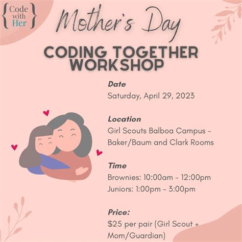 Code With Her On Linkedin 🔔 Reminder Code With Hers Mothers Day