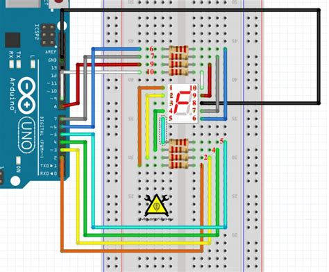 Программирование Arduino урок 12 — семисегментный индикатор часть 1